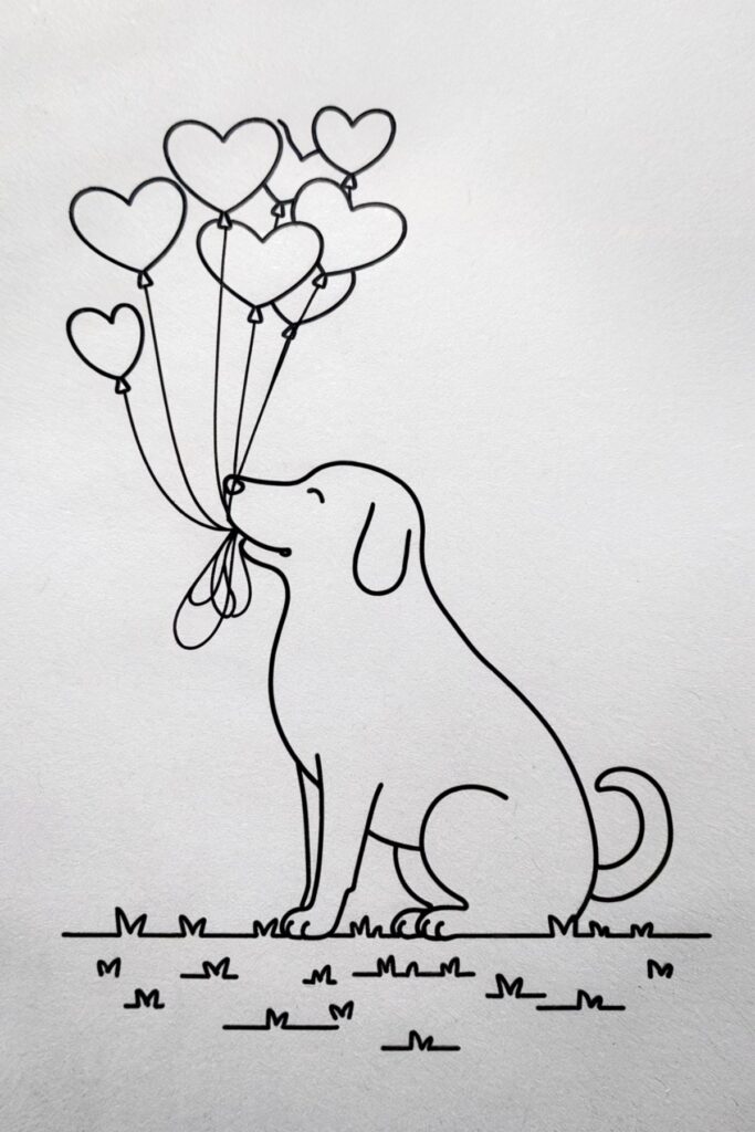 Simple Dog Drawings for Beginners - A Minimalistic Collection