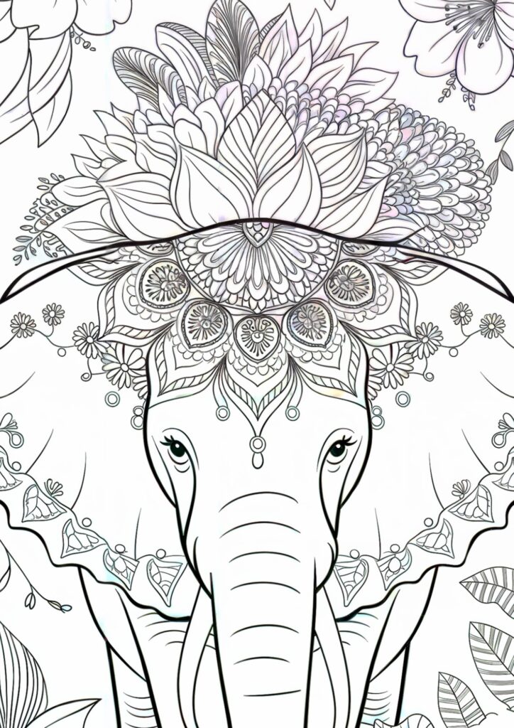 15 Gorgeous and Detailed Coloring Pages for Adults