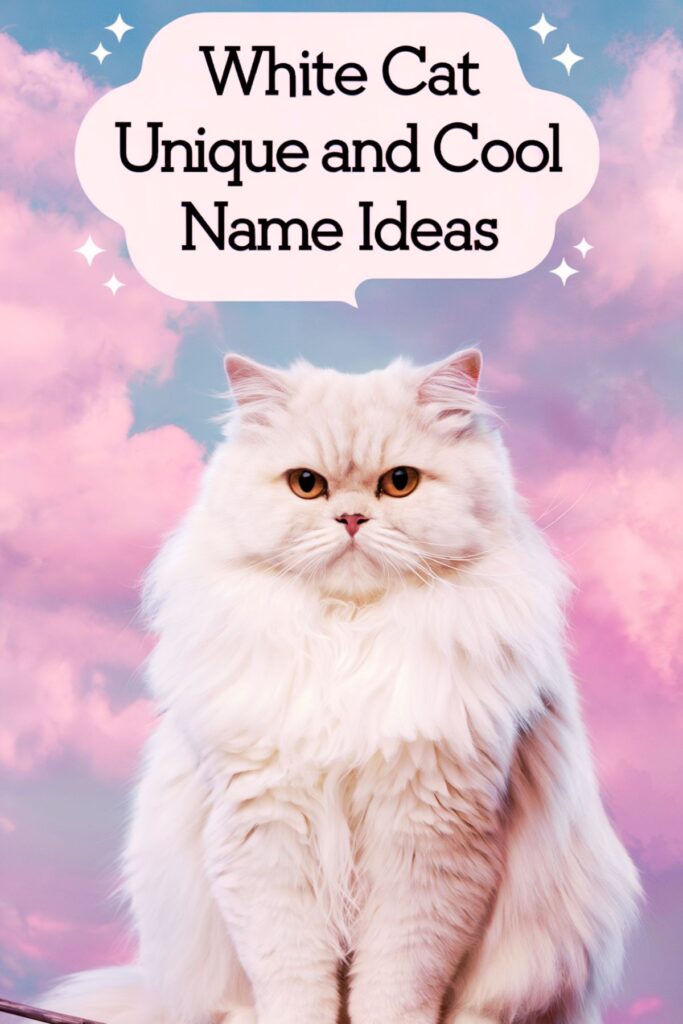 120+ White Cat Names For Your Fluffy Friend