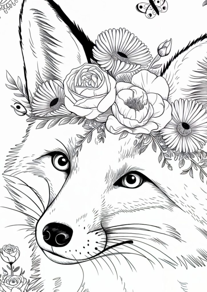 17 Beautiful Spring Coloring Pages For Adults You’ll Fall In Love With