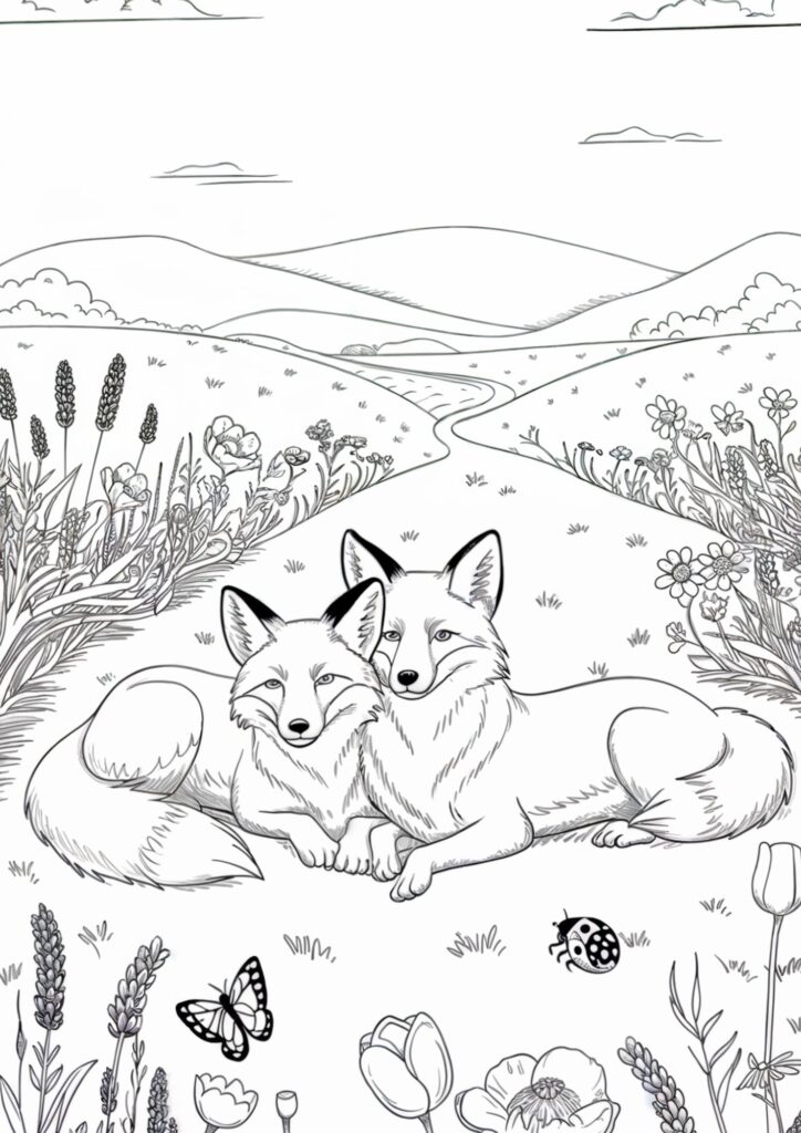 17 Beautiful Spring Coloring Pages For Adults You’ll Fall In Love With
