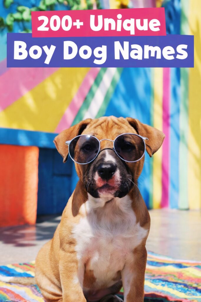 200+ Unique Boy Dog Names for Your New Puppy