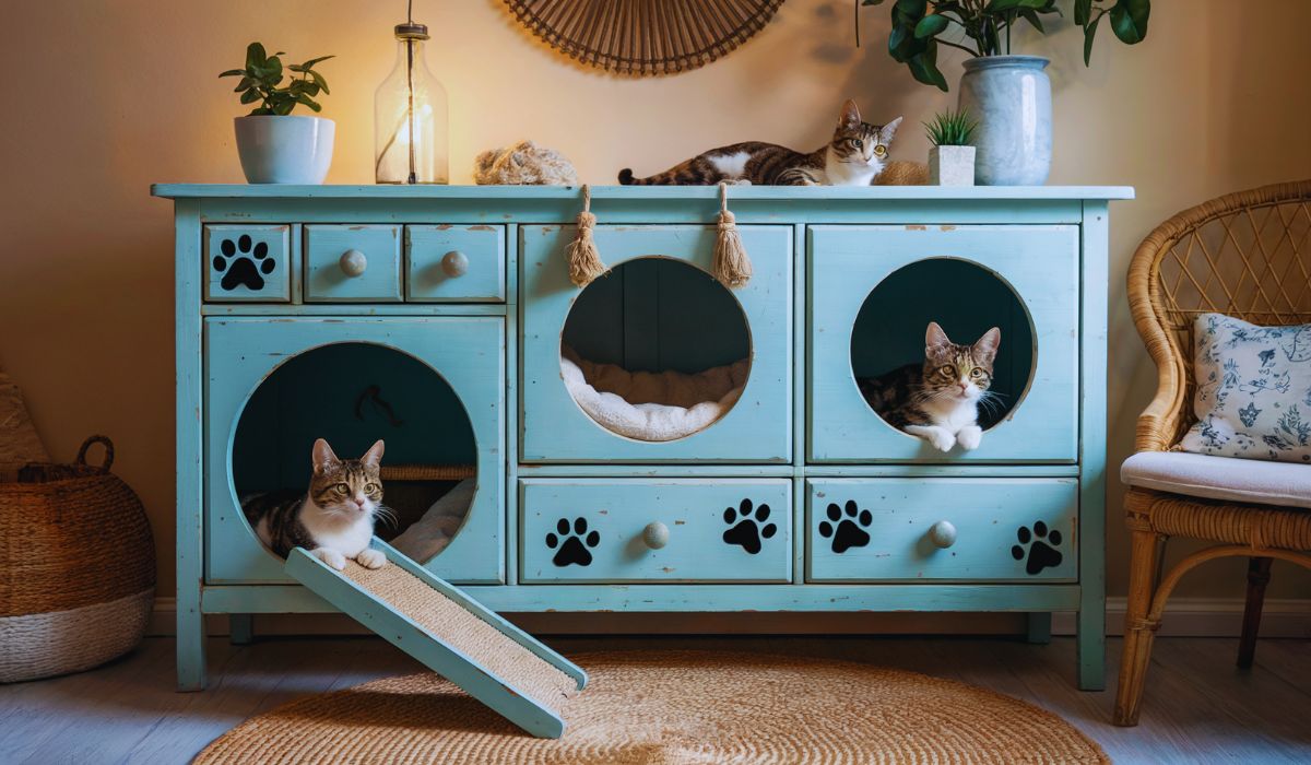 DIY Cat Houses: Affordable Projects for Indoor & Outdoor Cats