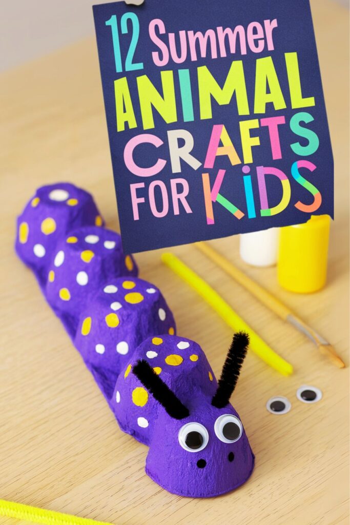 12 Summer Animal Crafts For Kids