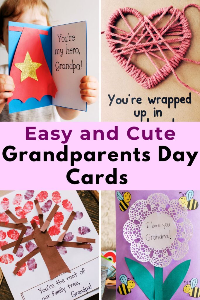 10 Easy Grandparents Day Cards for Preschoolers
